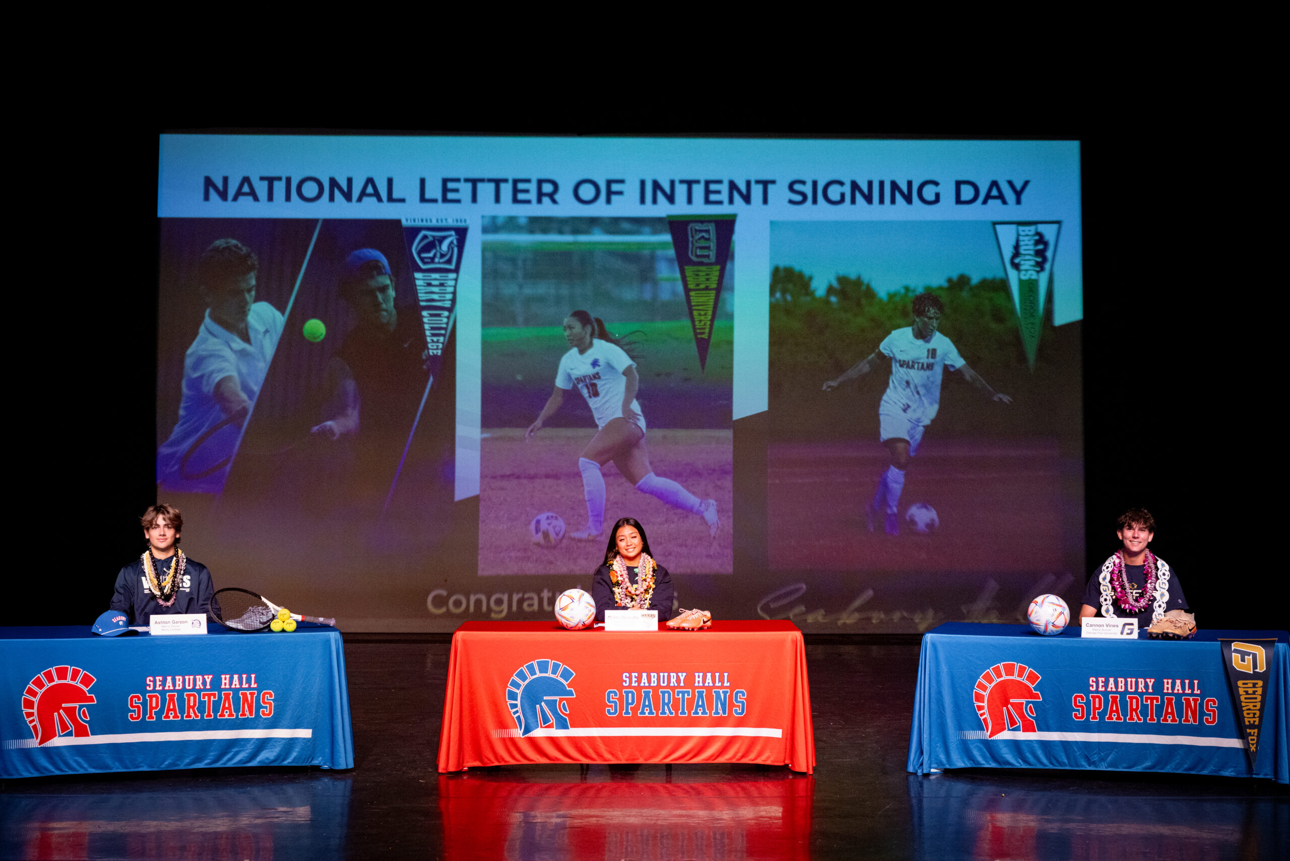 Three student-athletes at Seabury Hall sign National Letters of Intent ...